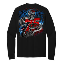 NHRA 75th Nitro Junkie Long Sleeve T-Shirt | NitroMall
